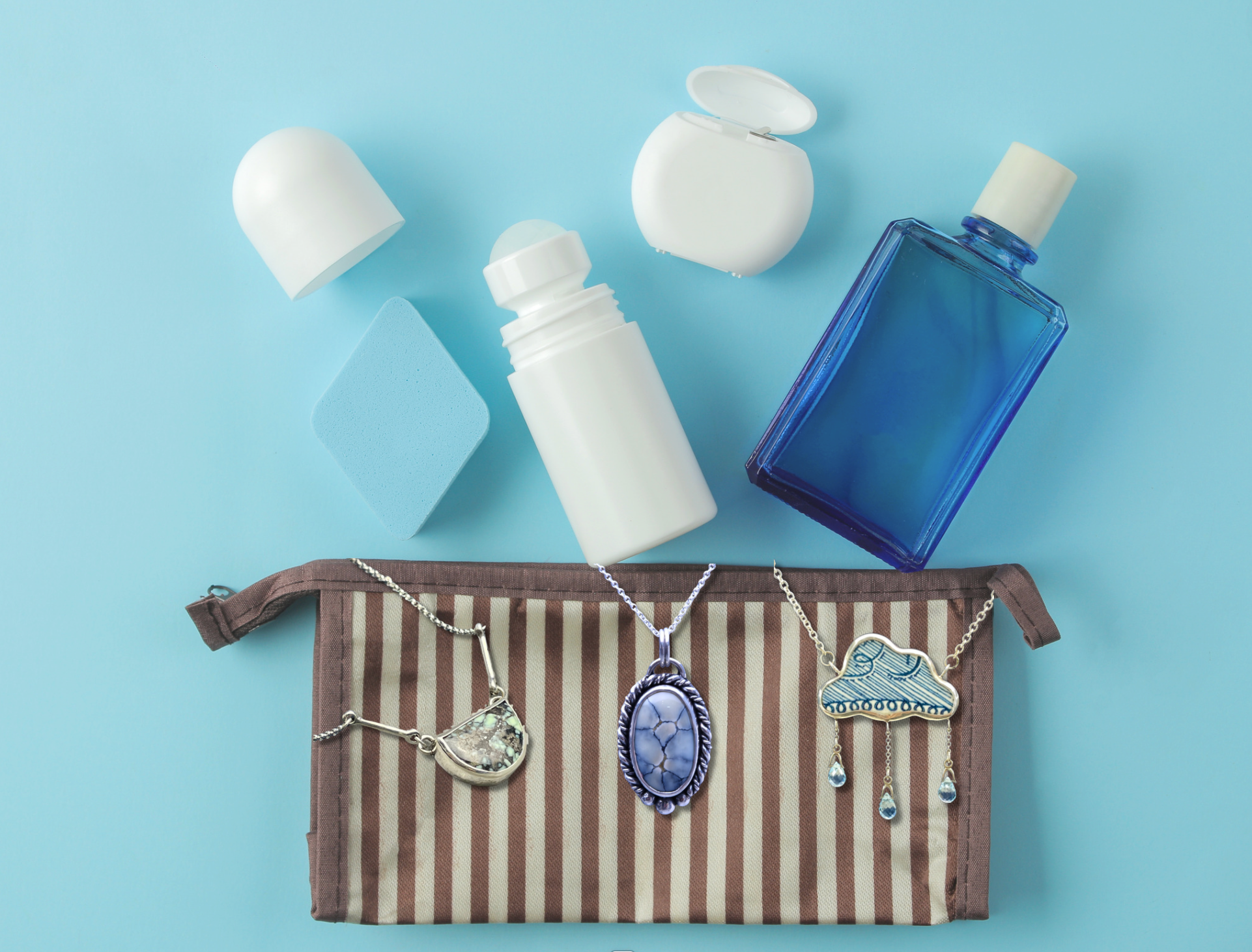 Hotel Shampoo and Celebratory Jewelry – Allie Perry Designs